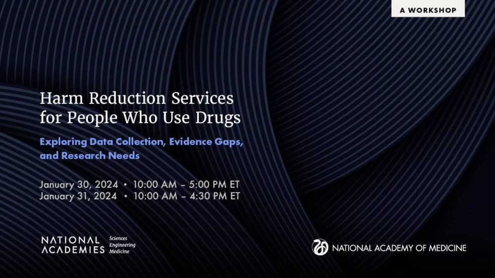 Harm Reduction Services for People Who Use Drugs: Exploring Data ...