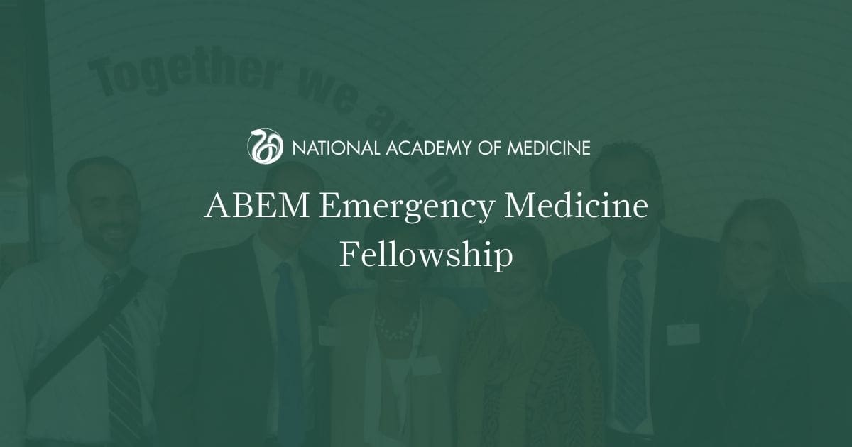 ABEM Emergency Medicine Fellowship - NAM