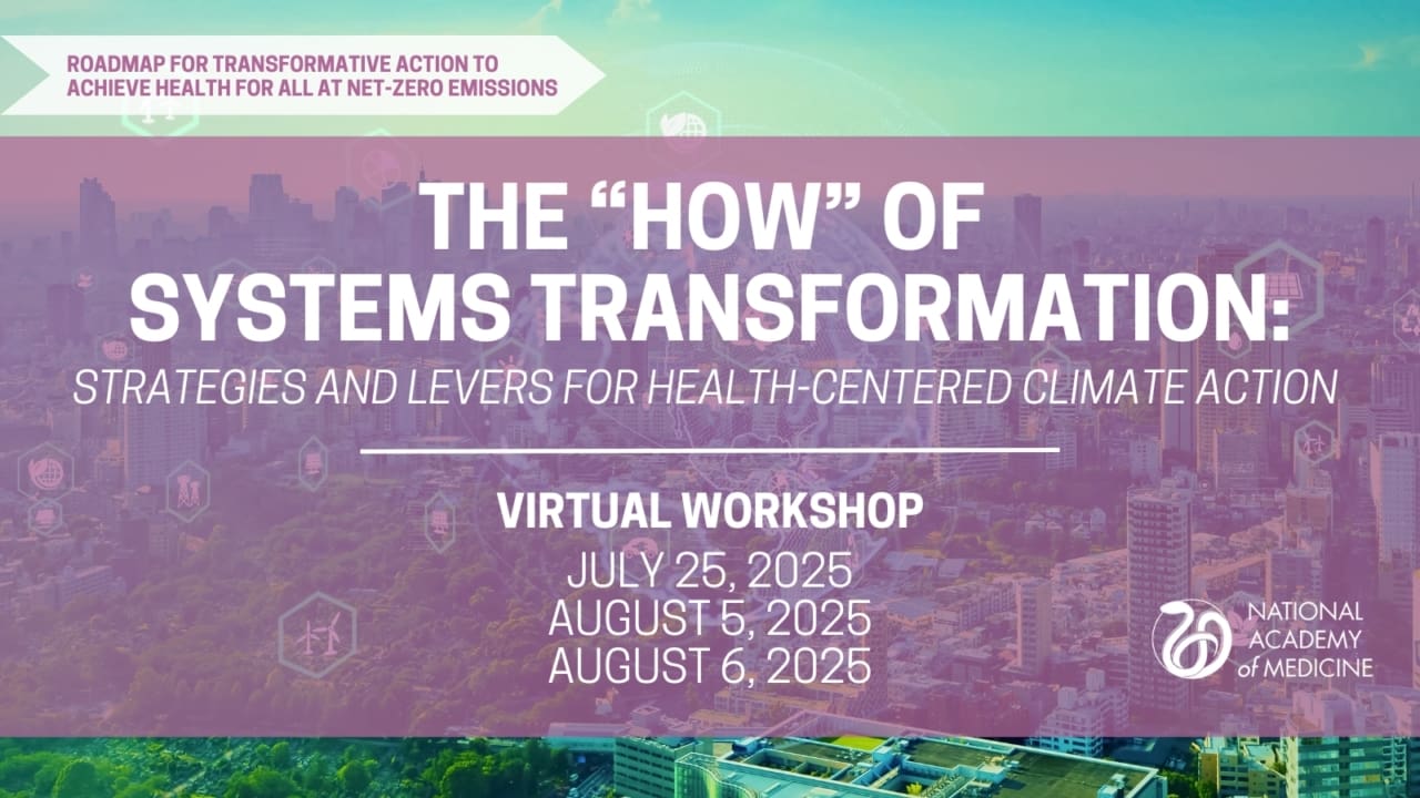 The “How” of Systems Transformation: Strategies and Levers for Health ...
